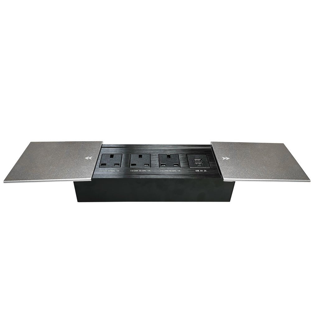 Buy Sliding Table Top Rectangular Shape Power Socket in UAE – MeeraMore