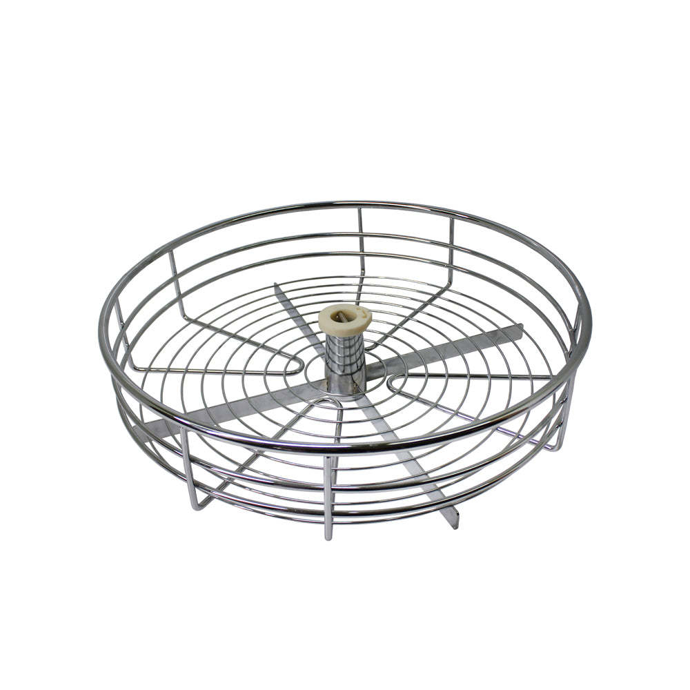 Kitchen Cabinet Swivel Basket with 360° Rotation for Easy Access ...