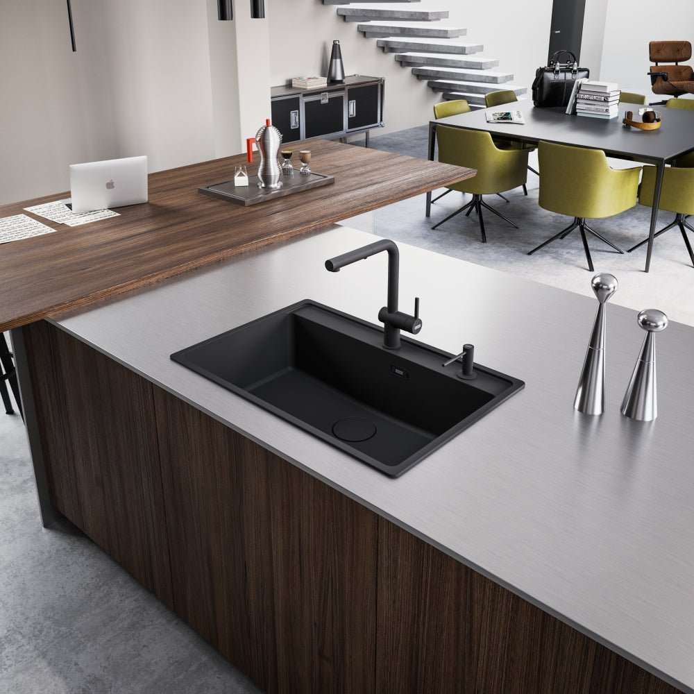 Franke Fragranite Kitchen Sink MRG 610-72 – Matt Black 760 x 510mm ...