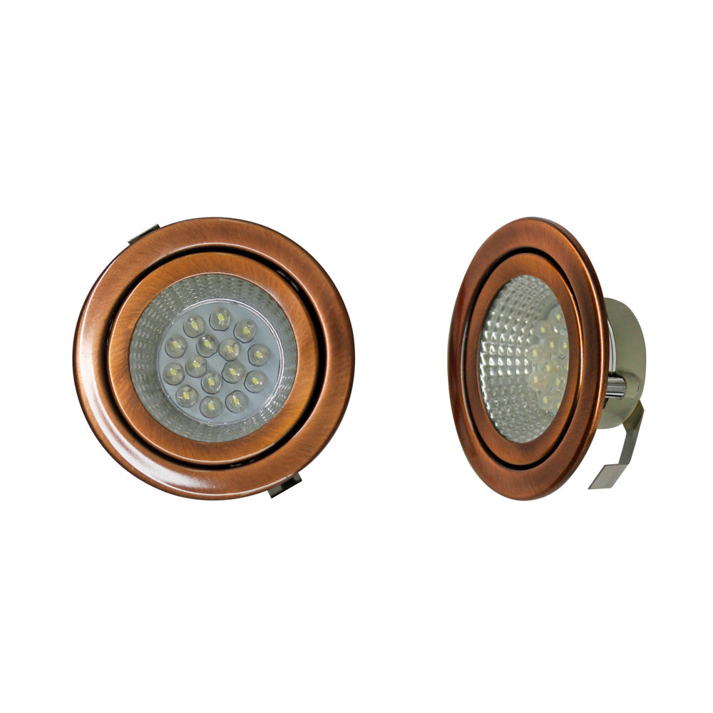 Bronze LED Built-in Spot Light with ø70mm Daylight – MeeraMore