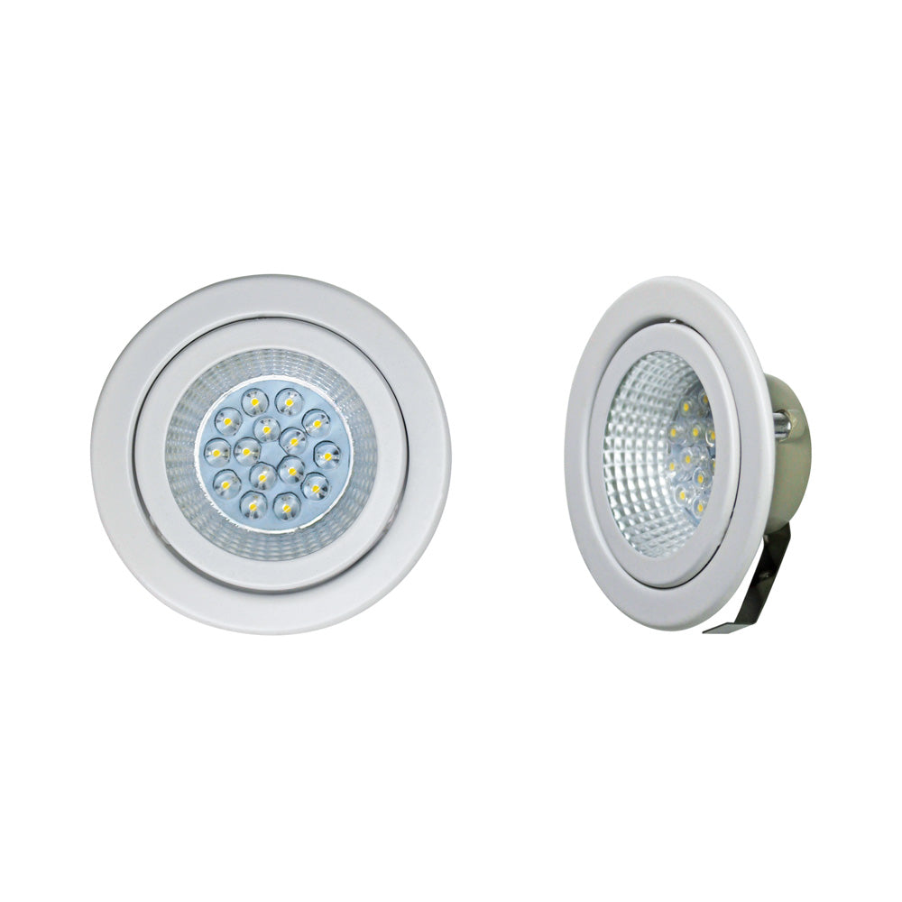 White LED Built-in Spot Light with ø70mm Warm Light – MeeraMore