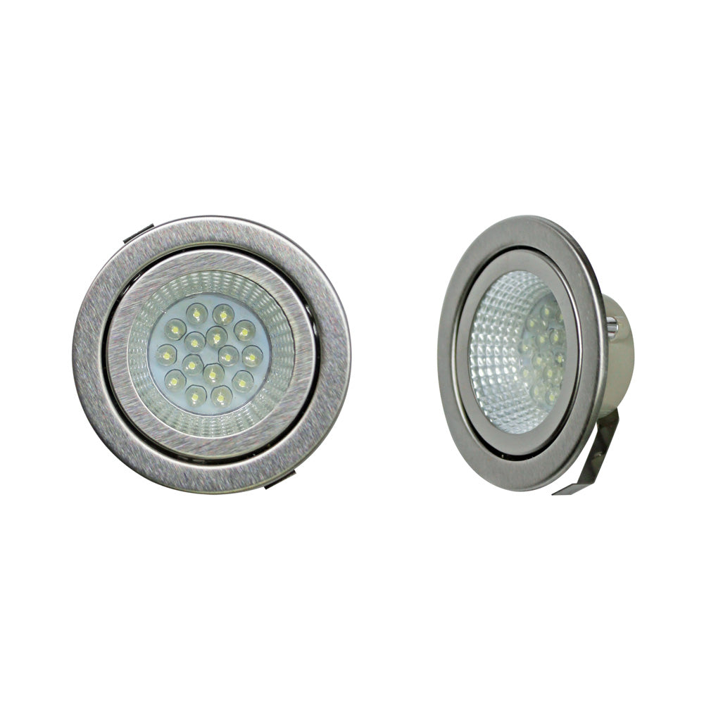 Silver LED Built-in Spot Light with ø70mm Daylight – MeeraMore