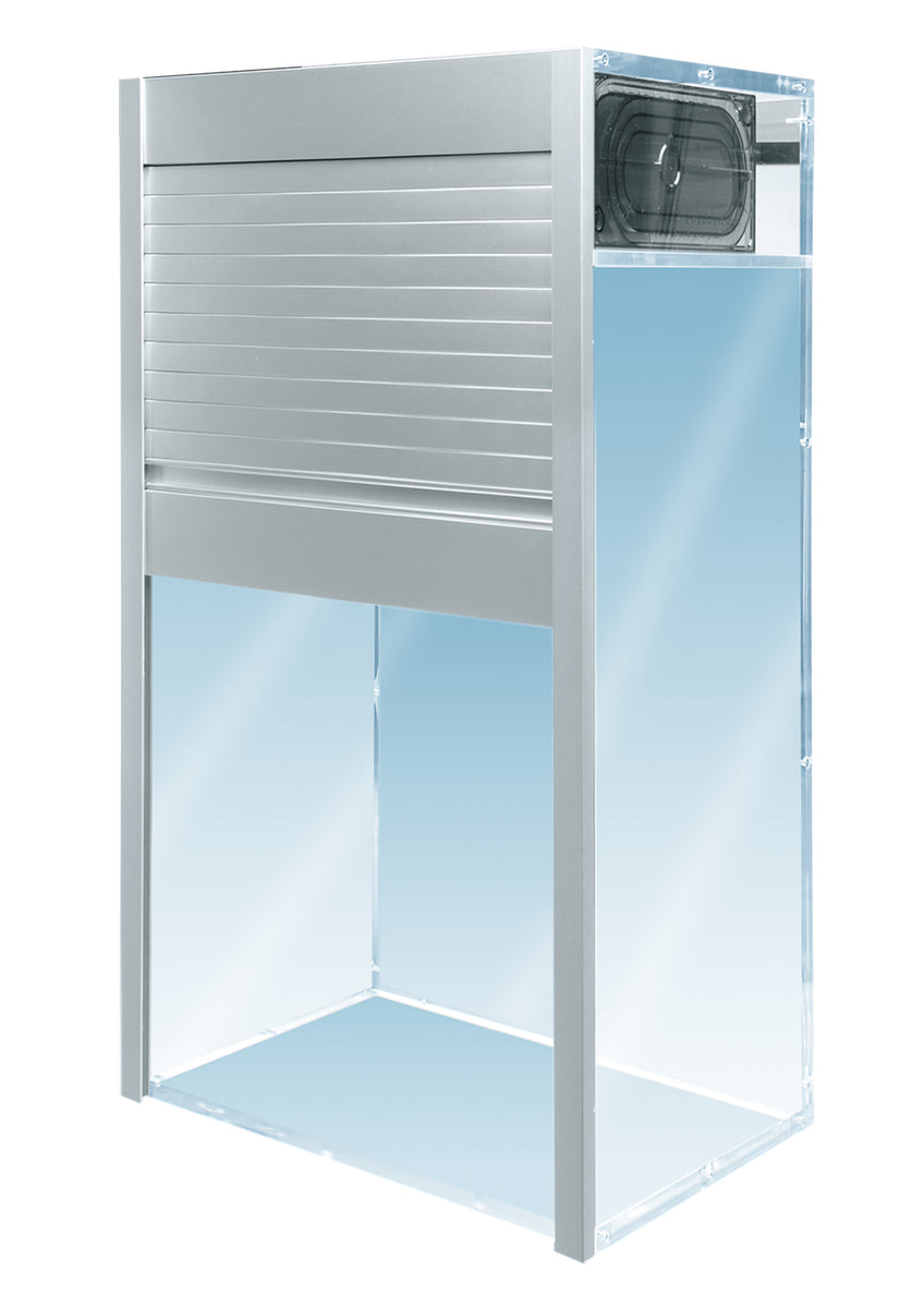 Kitchen Cabinet Tambour Door with Aluminum Finish in UAE – MeeraMore