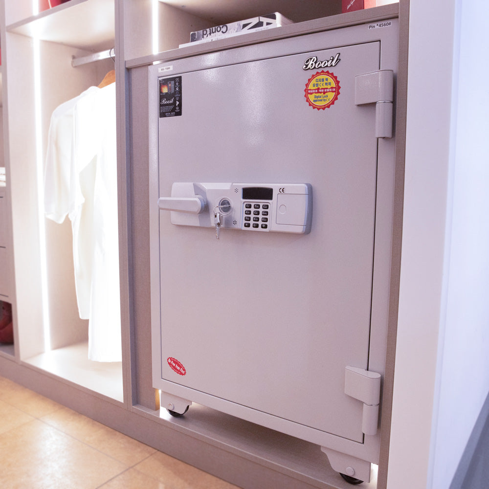 Fire Resistant, Key & Electronic Security Locker BS-T880 – MeeraMore