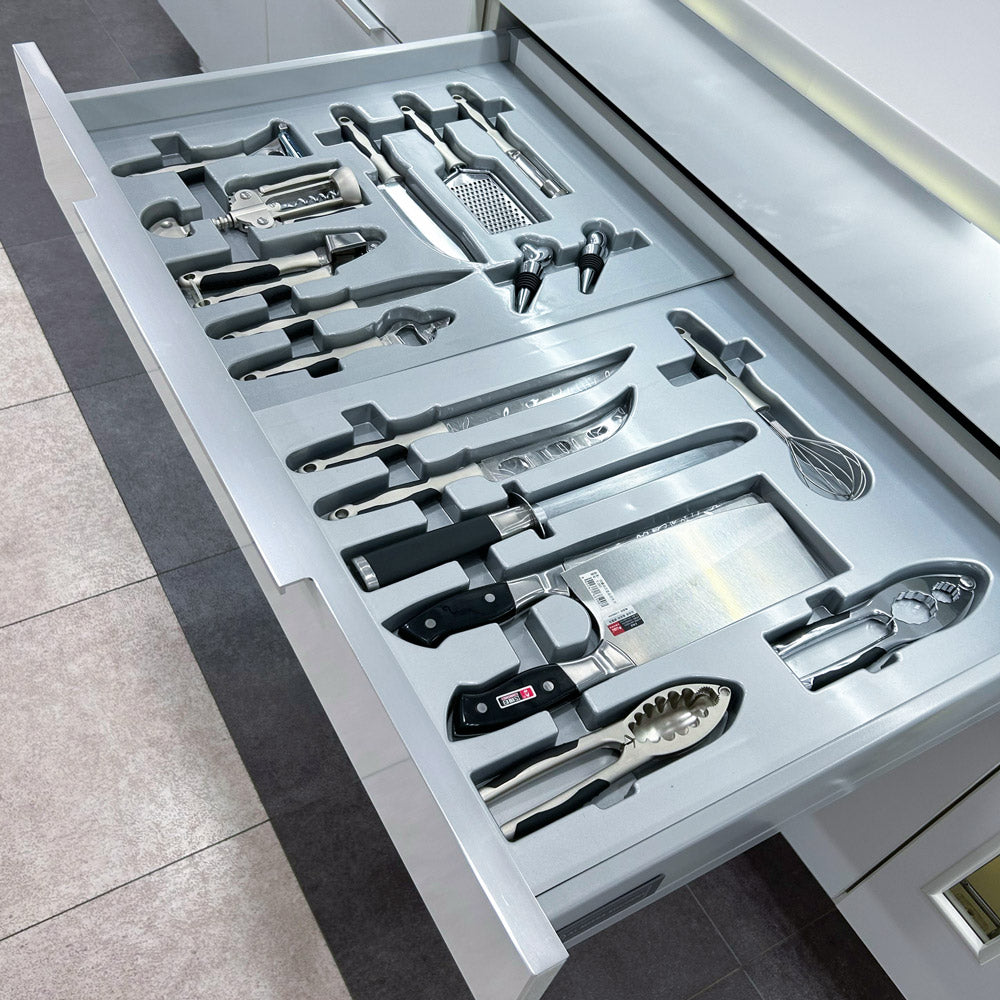 Kitchen Cutlery Tray with Utensils for 90cm Drawer – MeeraMore