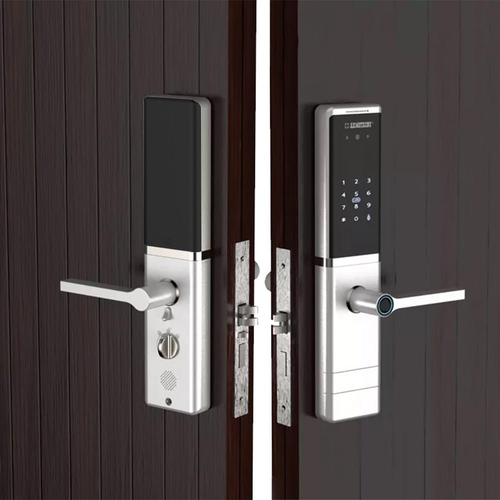 Armstrong Smart Digital Door Lock - Left Hand Push Door, Matt Finish ...