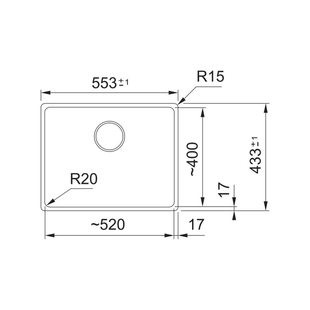 Buy Franke Fragranite Maris MRG 110-52 Sink - Polar White in Dubai, UAE ...