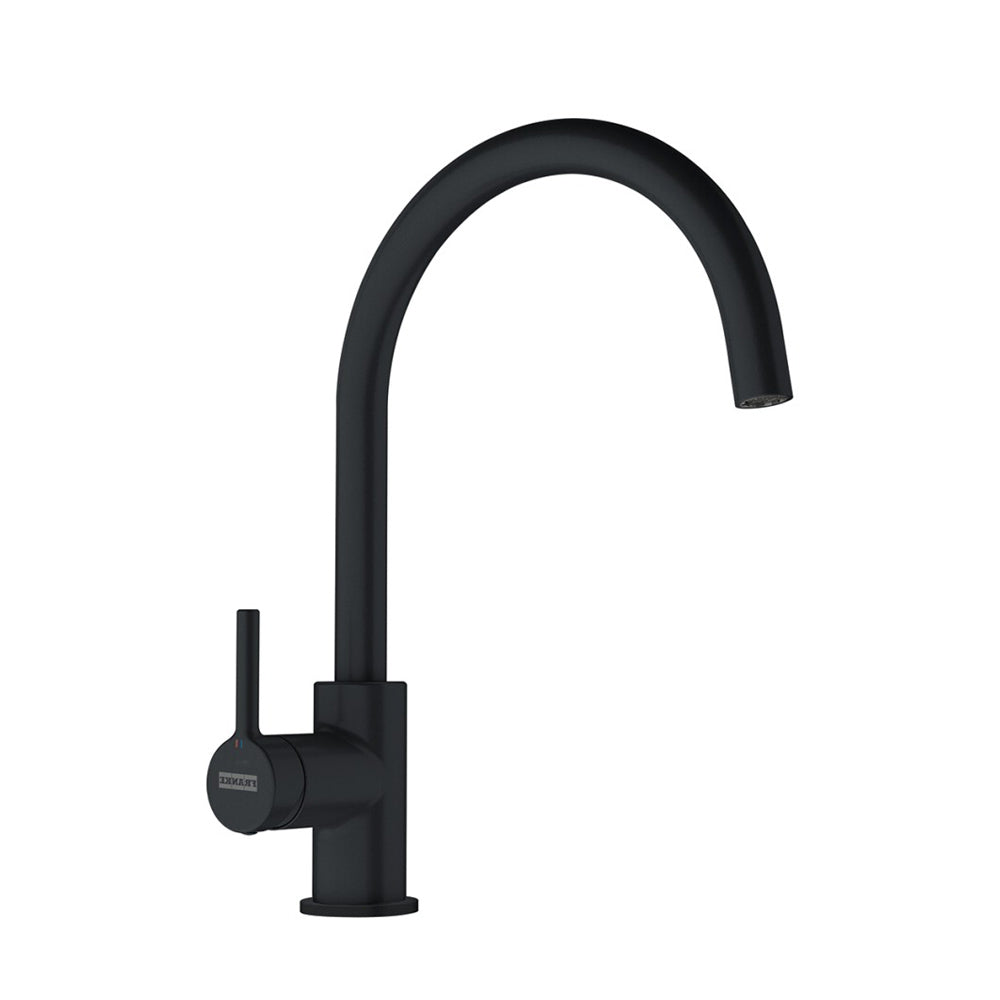 Franke LINA XL Mixer, Matt Black with Ceramic Disc Cartridge, 360 ...
