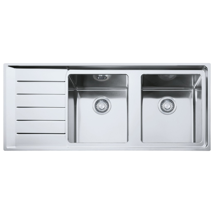 Franke Neptune Plus NPX 621 Sink | 2-Bowl Top Mount Stainless Steel ...