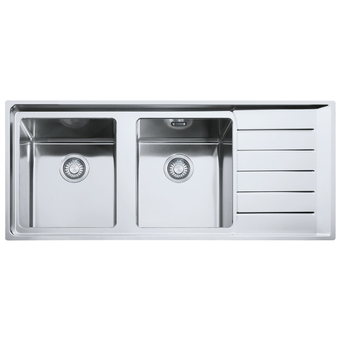 Franke Neptune Plus NPX 621 Sink | 2-Bowl Top Mount Stainless Steel ...