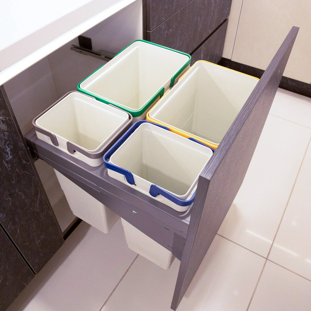 Under Cabinet Garbage bin for 60cm Kitchen Cabinet – MeeraMore
