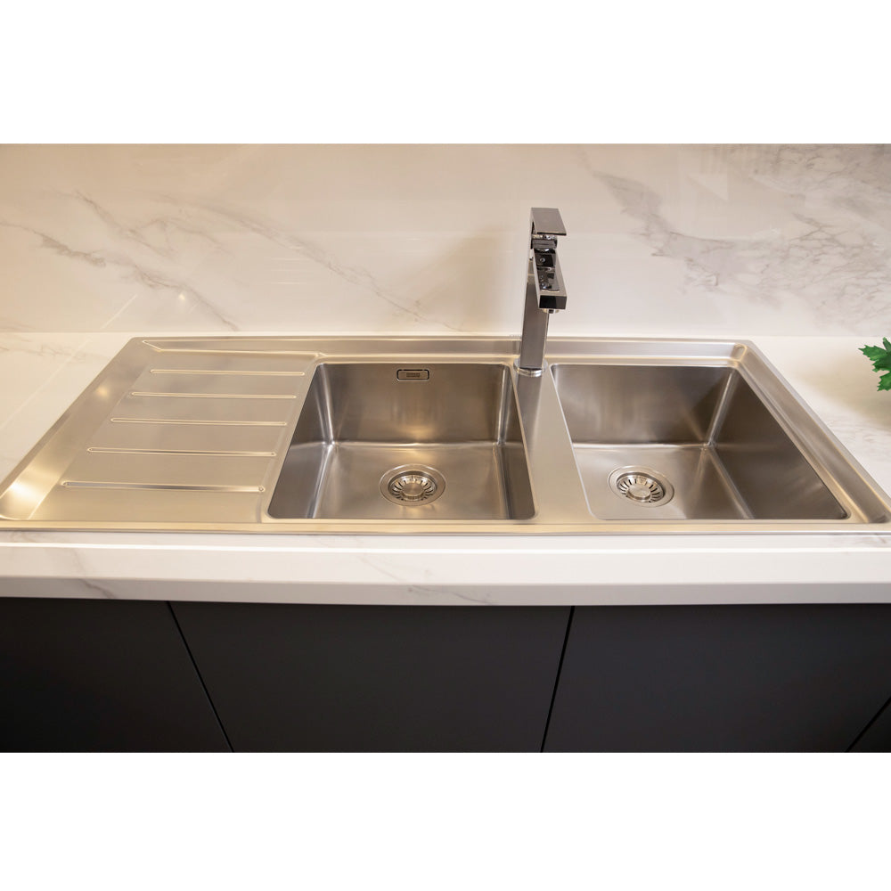 Franke Neptune Plus NPX 621 Sink | 2-Bowl Top Mount Stainless Steel ...
