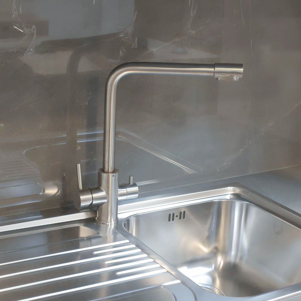 Al Meera Kitchen Angle Mixer Tap with 360° Rotation – MeeraMore