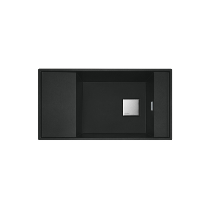 Franke Fragranite Undermount Sink – FSG 211-86, 1 Bowl, Matt Black, 86 ...