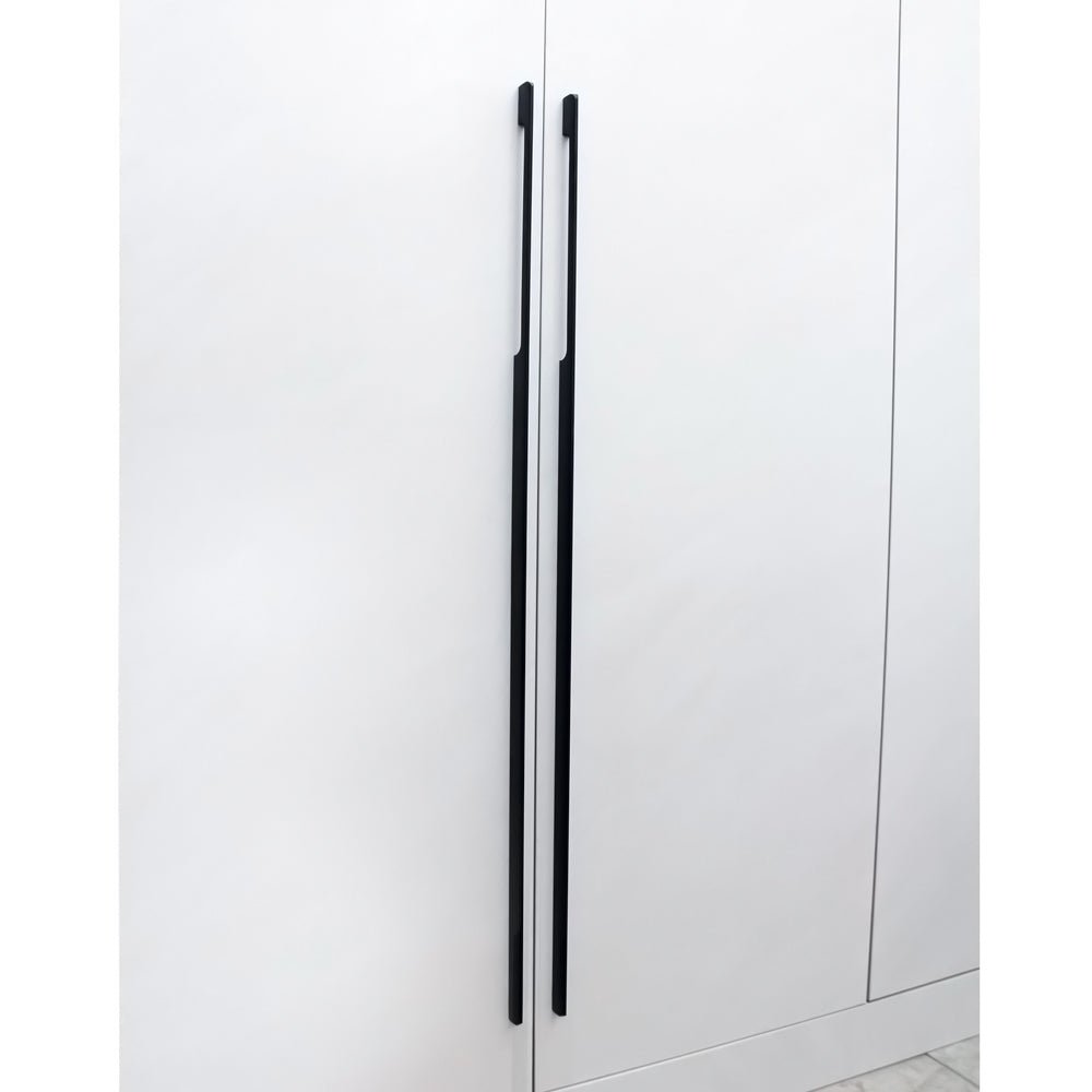 Long Wardrobe Handle, 1 Meter length, Matt Black – MeeraMore