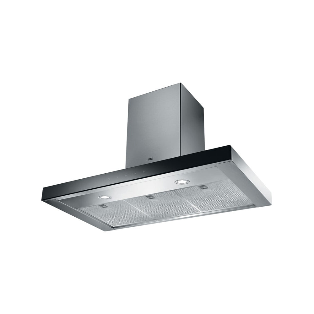 Franke 90cm ISLAND Kitchen Extractor Hoods, Crystal FCR 925 I BK XS ...